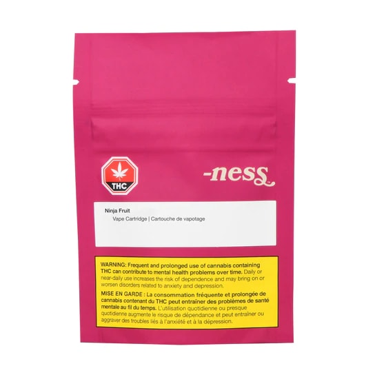 NESS – NINJA FRUIT (510 CART) 0.5G – Up In Smoke Cannabis & Tobacconist