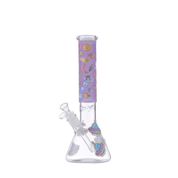 GLASS 14″ BONG – Up In Smoke Cannabis & Tobacconist